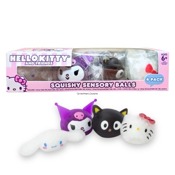 Sanrio | Other | Hello Kitty And Friends Squishy Sensory Balls | Poshmark
